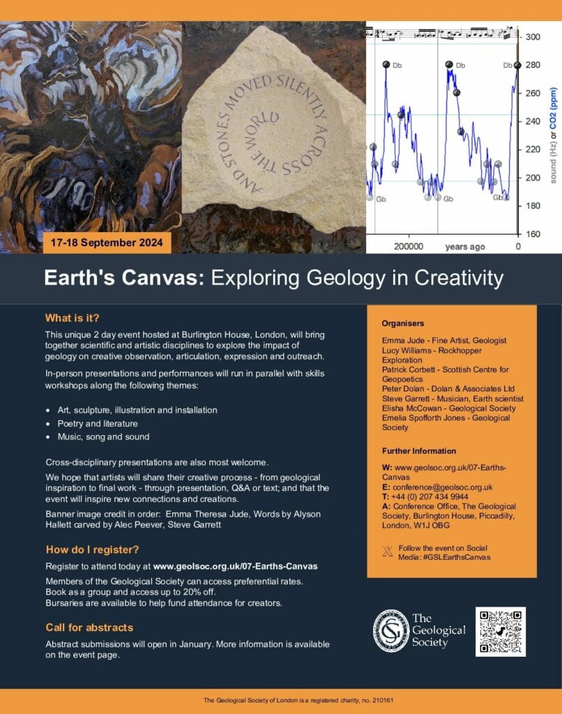 The Geological Society: Earth’s Canvas: Exploring Geology in Creativity ...